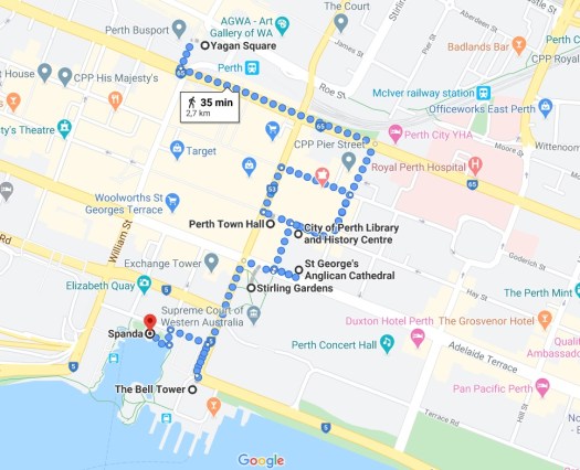 Spacer po centrum Perth – dream&travel